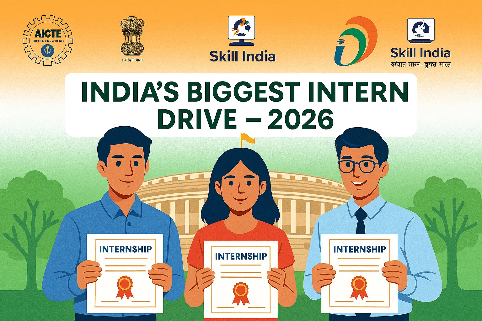 AICTE Internship 2026 – 1 Lakh+ Free Internships for Student