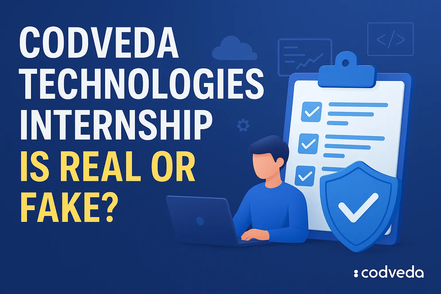 codveda technologies internship is real or fake